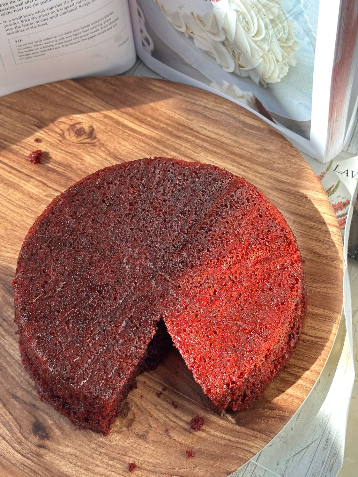 Moist Red-Velvet Cake - The Fairy Who Bakes